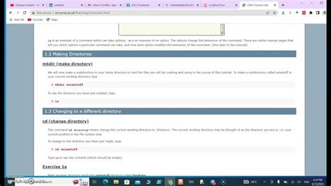 Unix Tutorial For Beginners Youtube