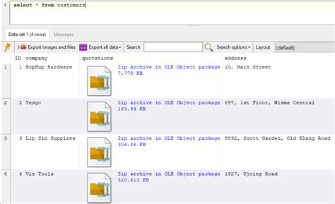 Updating Embedded Data In Ole Object Fields Yohz Software Development