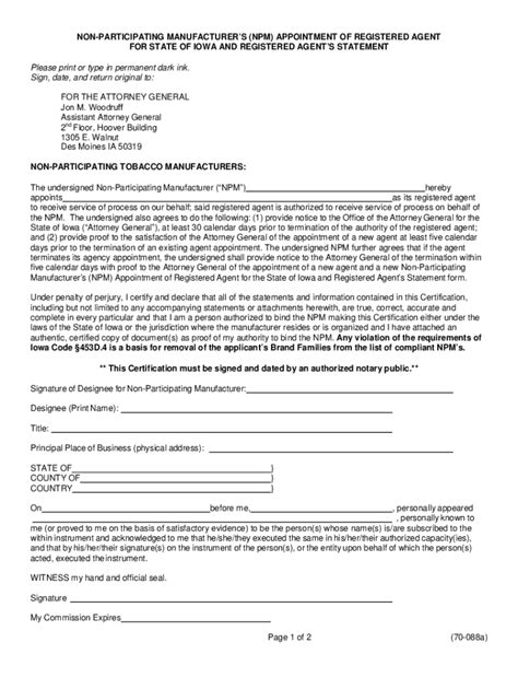 Fillable Online Form 5300 Non Participating Manufacturers Npm Fax