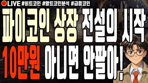 실시간 파이코인 상장 전설의 시작 10만원 아니면 안팔아 엑스알피 시바이누코인 빅타임 유엑스링크 매직에덴 알트코인 폭락 2월 20일 오후 라이브 비트코인 불장