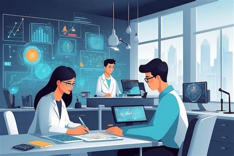 Premium Photo Students Using Ai Algorithms To Analyze Complex