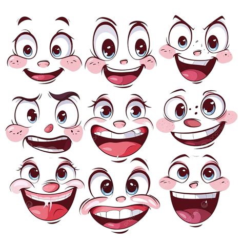 Weird Cartoon Faces