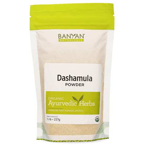 Dashamula Churna Powder Traditional Ayurvedic Powder Organic Ayurvedic Herbs Banyan Botanicals