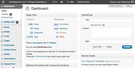 Super Simple How Tos On Using Wordpress With Screen Shots StratLab Marketing