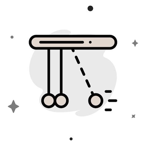 Premium Vector High Quality Modern And Flat Vector Business Icon Of Newtons Cradle On Isolated