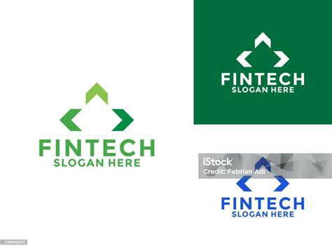 화살표 로고 벡터입니다 크리 에이 티브 디자인 핀테크 기술 화살표 성장 및 증가 기호 로고 아이콘 벡터 로고에 대한 스톡 벡터