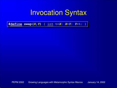 ppt growing languages with metamorphic syntax macros powerpoint