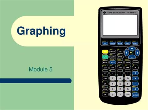 PPT Graphing PowerPoint Presentation Free Download ID