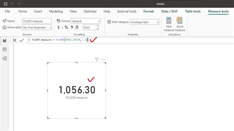 floor dax function in power bi ashish coder