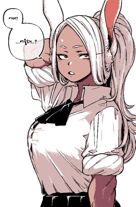 Это очень мило usagiyama rumi Boku no Hero Academia Anime Art king bawoon