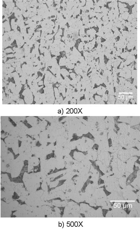 Optical Micrographs Of Acicular Ferrite In The Microalloyed Steel With Download Scientific