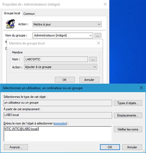 Gpo Gestion Des Utilisateurs Et Groupes Administrateurs Locaux Des Postes Clients Pc2s Bubu