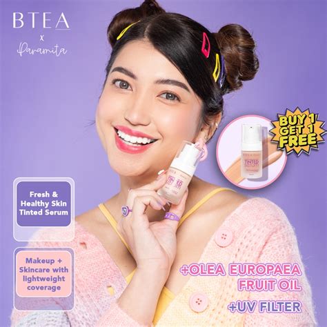 Jual Buy 1 Get 1 Btea X Paramita Fresh And Healthy Skin Tinted Serum