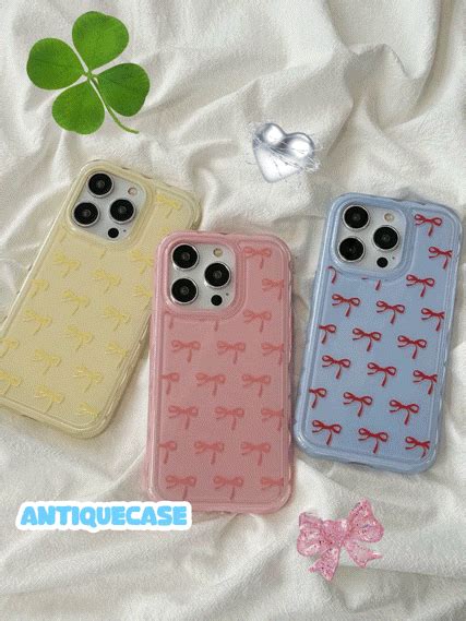 인기기종당일출고💓젤리몰리💓발레코어 리본 범퍼케이스 아이폰케이스 유니크 특이한 15프로맥스 14프로맥스 13프로맥스 12프로맥스 귀여운 키치 감성 레트로 에이블리