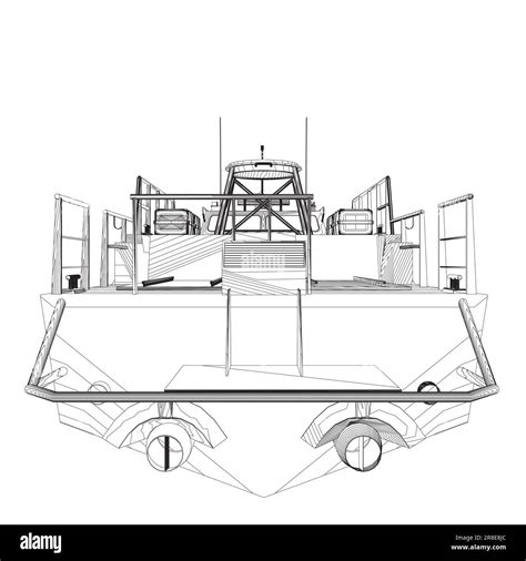 Warship Icon Outline Military Ships And Naval Vessels Isolated Vector