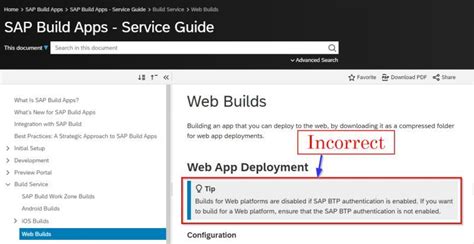 Incorrect Information In Sap Help Documentation Build Apps 🚨 In The