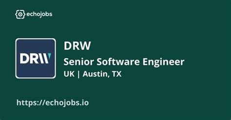 Drw Is Hiring Senior Software Engineer Cryptoassets Uk Austin Tx Us London Uk Api Java