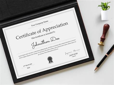 Microsoft Word Certificate Templates Sampletemplate My Id
