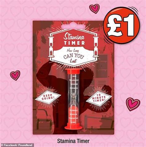 Poundland Puts Minute Sexual Stamina Timers In The Back To Babe Section Daily Mail Online