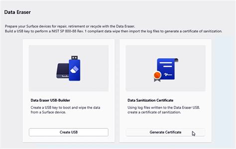 Surface Data Eraser It Toolkit Surface Microsoft Learn