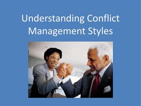 PPT - Understanding Conflict Management Styles PowerPoint Presentation - ID:1572399