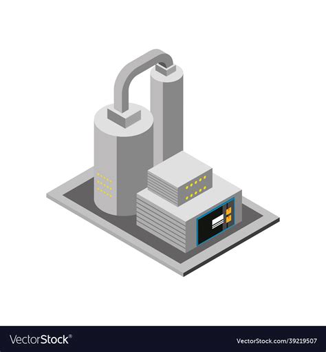Industrial Automation And Production Royalty Free Vector