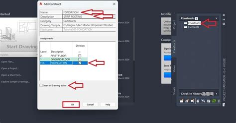 New Project Creating In Autocad Architecture Tutorial