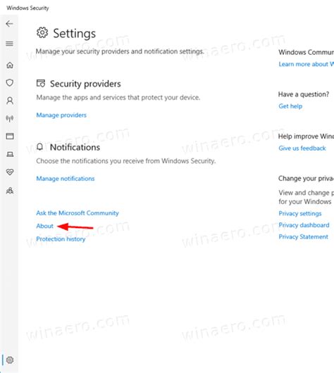 Find Windows Defender Antivirus Version In Windows 10