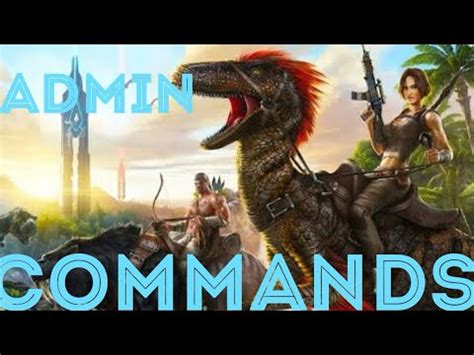 ARK ADMIN COMMANDS LISTA DE ITENS YouTube