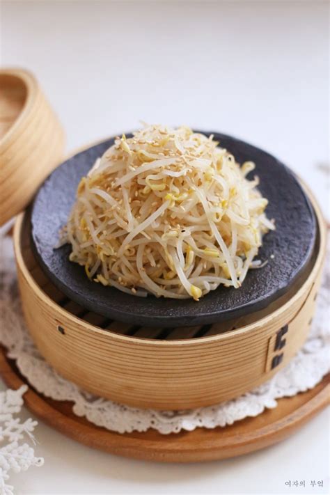 숙주나물무침 숙주나물 데치기 숙주요리 제사나물 종류 삼색나물 만드는 법 네이버 블로그