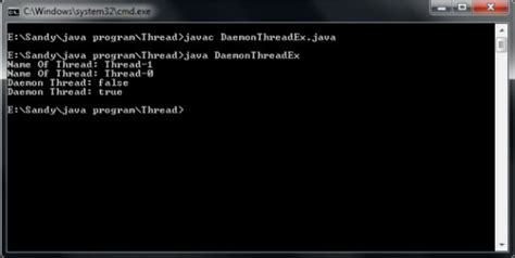 How To Create Daemon Thread In Java