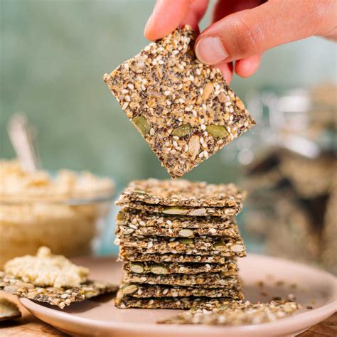 Gluten Free Seed Cracker Recipe Simple And Satiating • Tasty Thrifty Timely