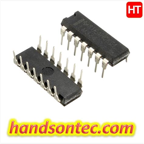 HCT N Input NAND Logic Gate Pin DIP HandsOn Tech