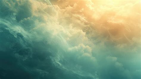 Abstract Picture Cloud Texture Was Painted With Watercolor Paint Brush