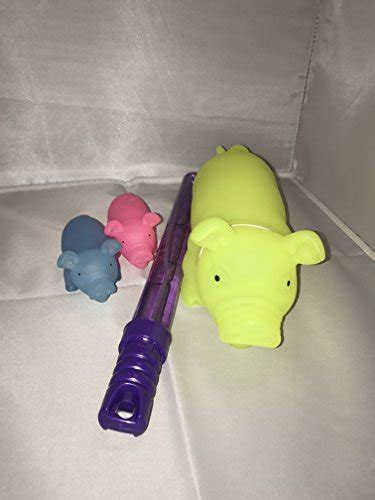Animolds Piggie Play Pack 1 Large Squeeze Me Piggy 2 Small Glow In