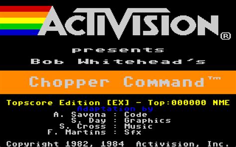 [c64] Chopper Command 2019 Savona Amiga France