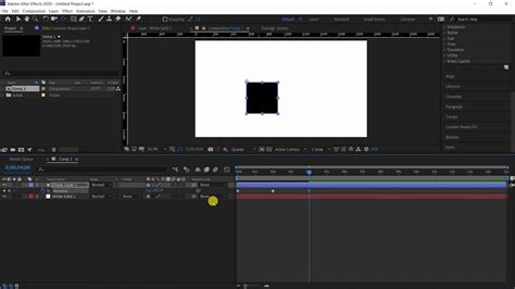 How To Loop Compositions Loop Expressions In After Effects I Loopout Ii Shape Animation Youtube