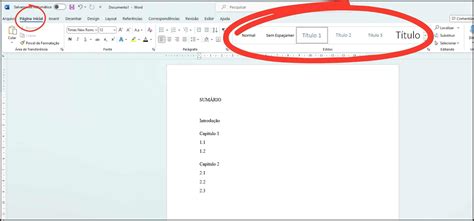 Sumário ABNT como fazer e exemplos de formatação Significados