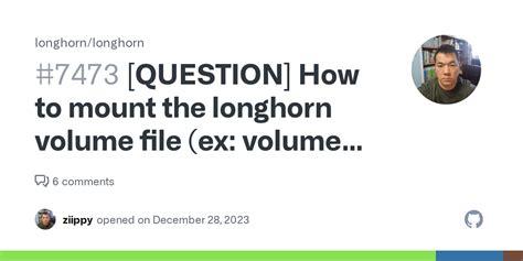 QUESTION How To Mount The Longhorn Volume File Ex Volume Head XXX Img Issue