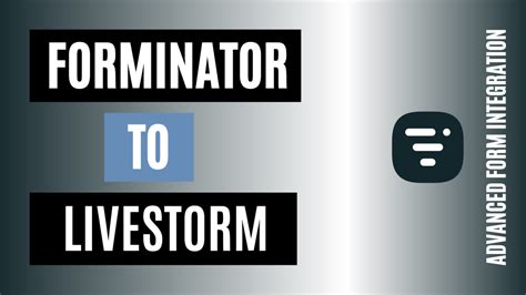 how to integrate forminator with livestorm easily advanced form