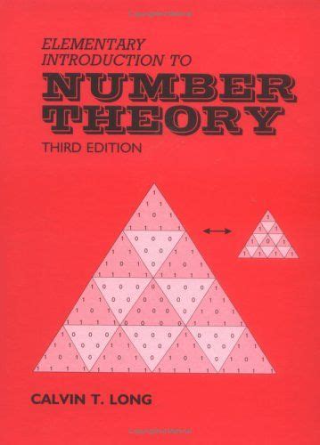 Elementary Introduction To Number Theory Number Theory Math Books
