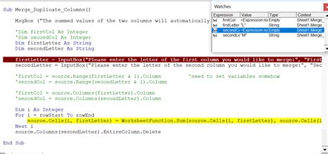 Excel Runtime Error 91 When Setting Variables Vba Stack Overflow