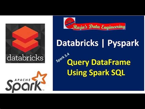 Databricks Pyspark Query Dataframe Using Spark SQL YouTube
