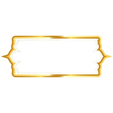 Gold Frame Text Box Vectors And Illustrations For Free Download