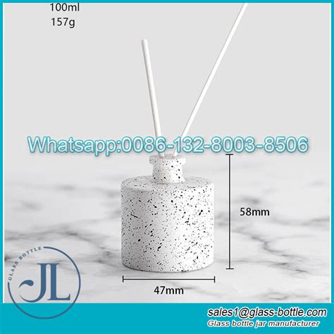 Custom Color Crimp Type 100ml Aroma Diffuser Bottle With Sticks Wholesales