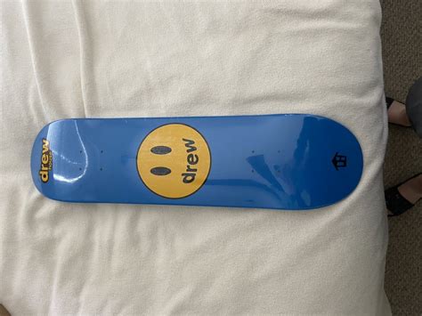 Drew House Mascot Skate Deck Royal Blue Grailed