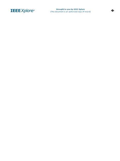 Ieee Xplore Full Text Pdf Pdf