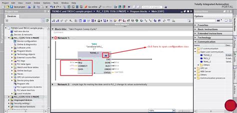 transferring data across plc systems tsend c and trcv c plc programming learning