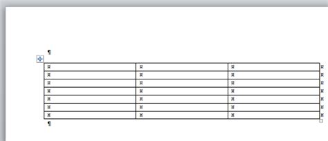 Insert Text Immediately Above A Table At The Top Of A Word Document