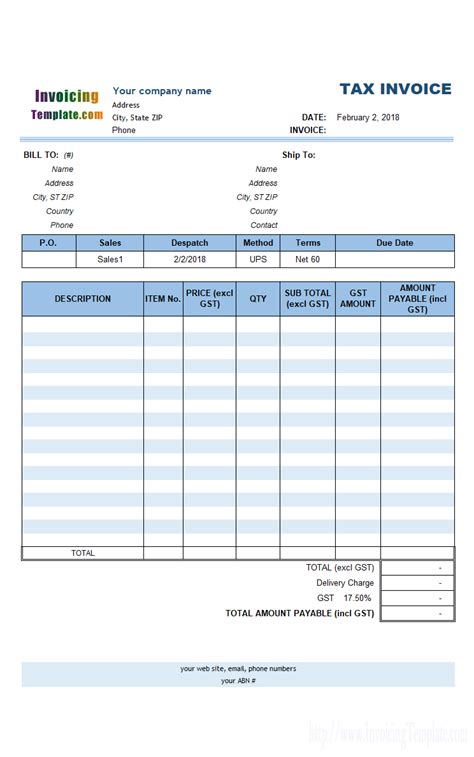 Gst Spreadsheet Template Australia Google Spreadshee Gst Spreadsheet Template Australia